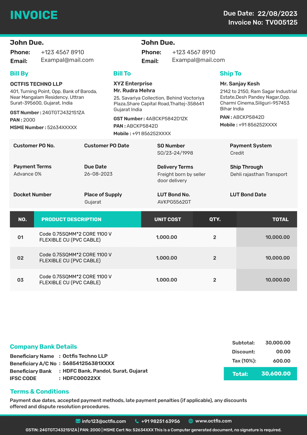 Invoice Template-9